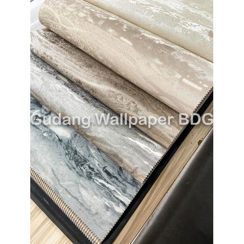 Jual Wallpaper Vinyl Backdrop Granit Marmer Marble Coklat Putih Hitam ...