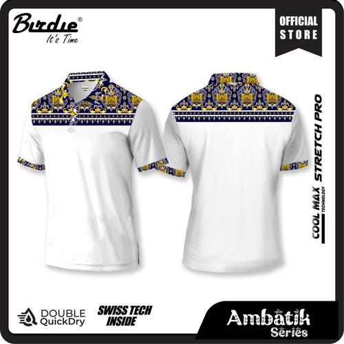 Promo Baju Polo Shirt Golf Polyester Dry Fit CoolMax-Ambatik Series #7 ...
