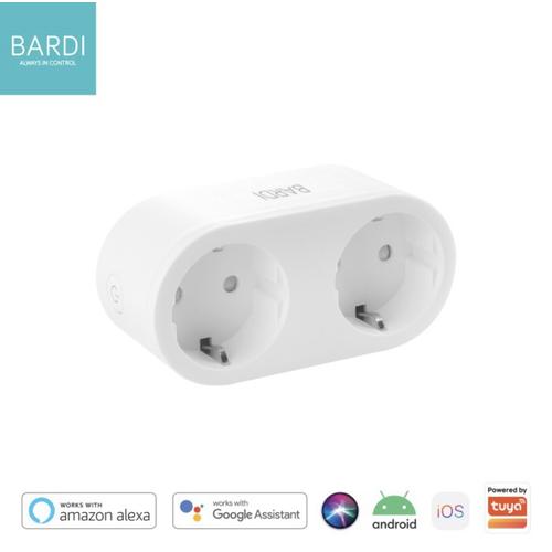 Promo BARDI SMART PLUG DUAL WIFI - COLOKAN SMART HOME Peralatan ...