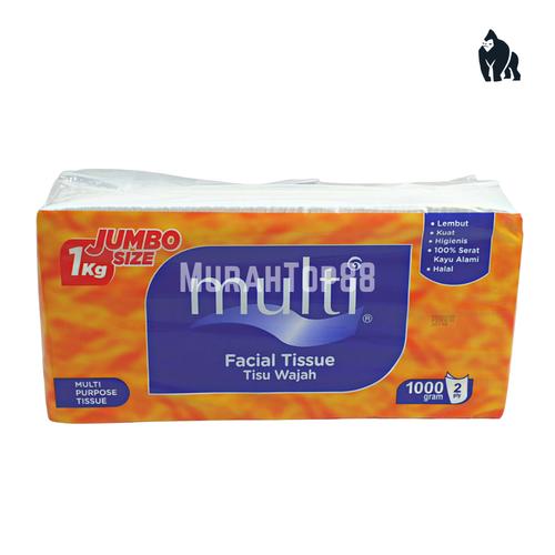 Jual Tissue Multi Kiloan 1000 gram 1 kg / Refill Tisu Wajah Facial 2 ...