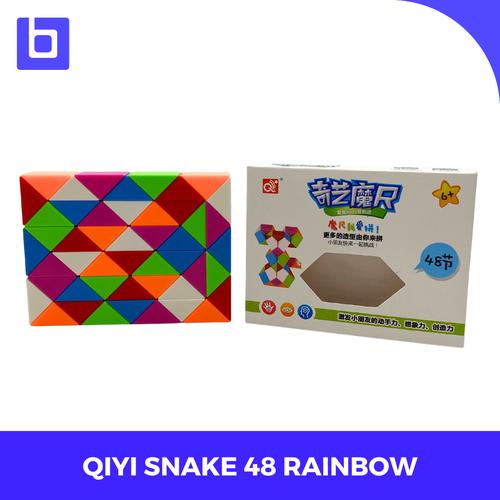 Promo Rubik Snake Qiyi Magic Snake Ruler 48 piece - RAINBOW - Jakarta ...