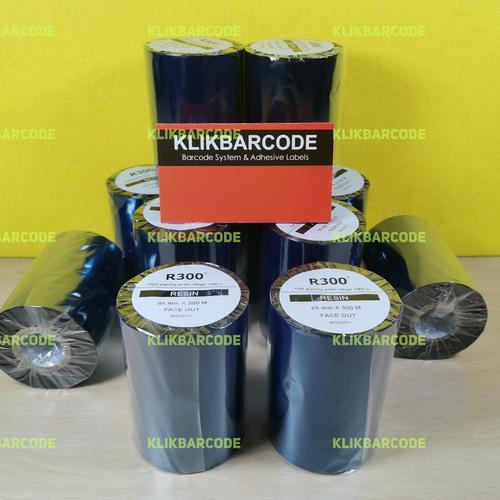 Jual RIBBON BARCODE FULL RESIN SONY R300 85 X 300 FOR ZEBRA - SATO ...