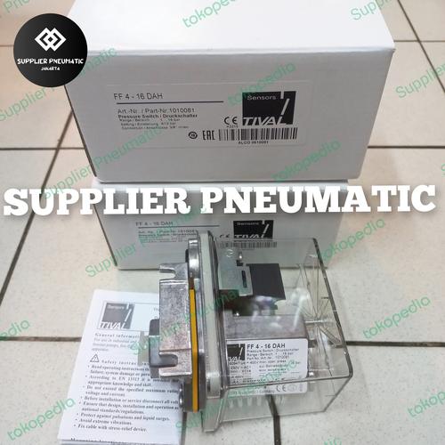 Jual TIVAL Pressure Switch FF4-16DAH Drat 3/8" Female - Jakarta Barat ...