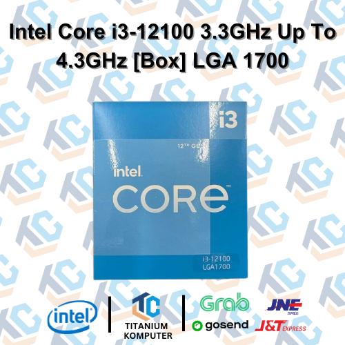 Jual Intel Core i3-12100 3.3GHz Up To 4.3GHz [Box] LGA 1700 - Jakarta ...