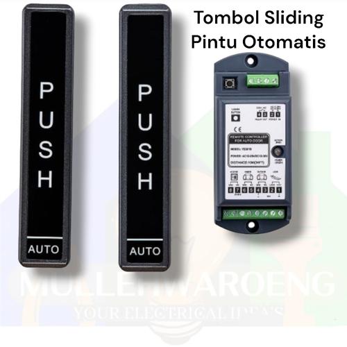 Jual TOMBOL PUSH EXIT PRESS WIRELESS BUTTON PINTU SLIDING OTOMATIS 315 ...