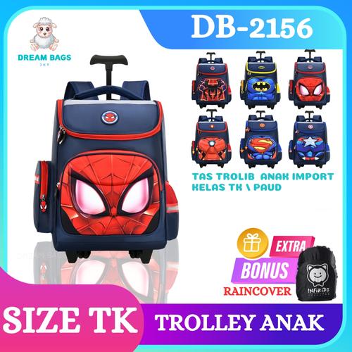 Jual Tas Troli Anak TK / PAUD Import Terbaru - Tas Koper Anak TK - Supermens - Jakarta Utara ...
