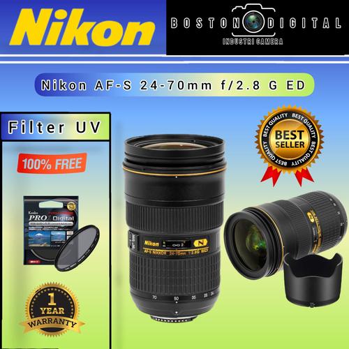 Jual LENSA NIKON AFS NIKKOR 24-70MM F2.8E ED VR / NIKON AFS 24-70MM F2 ...