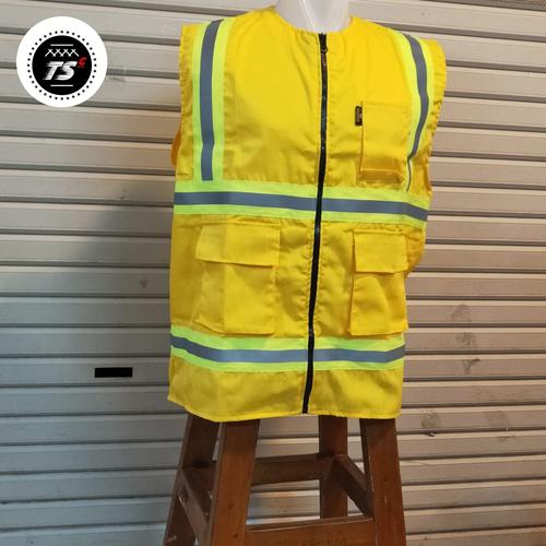 Jual Rompi proyek/Rompi safety reflektor kombinasi warna kuning ...