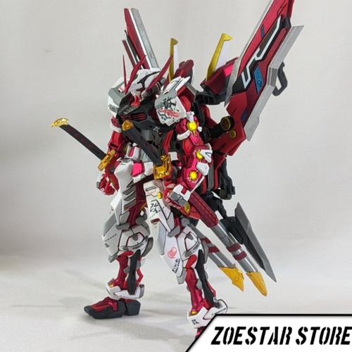 Jual MG Gundam Astray Red Frame Kai, Custom Repaint + Coating - Kab ...