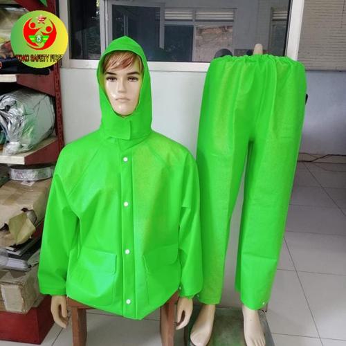 Jual JAS HUJAN PVC / RAINCOAT PVC WARNA HIJAU MODEL TERBARU - Jakarta ...