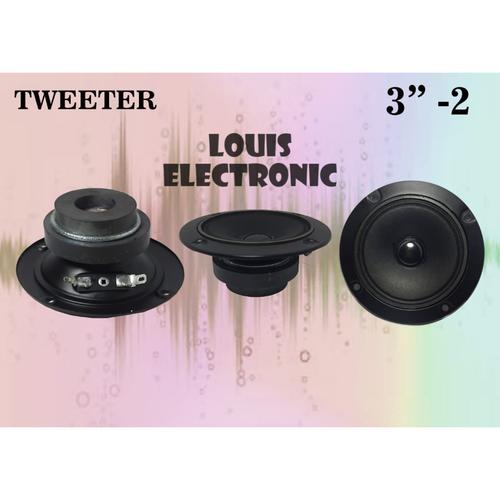 Jual Tweeter 3 inch Double Magnet Tweeter Speaker Treble - Kota Medan ...