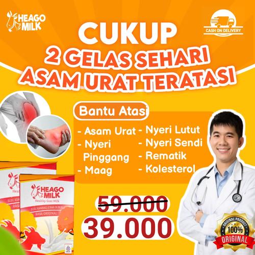 Jual susu kambing etawa bubuk 100% original heago milk - Kab. Kulon ...