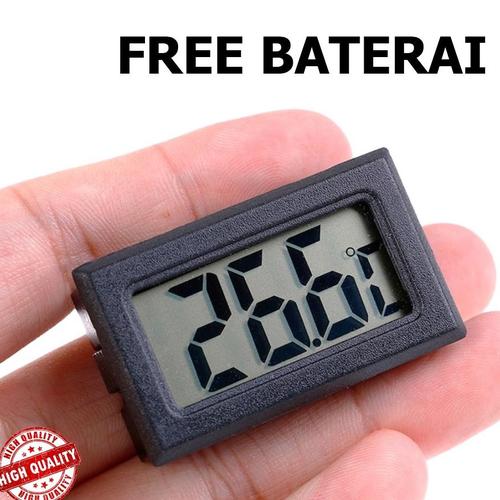 Jual Termometer Digital Ruangan Kecil Mini Kandang Inkubator Alat Ukur ...