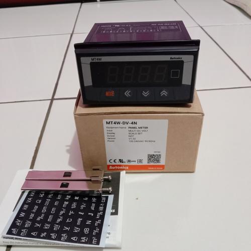 Jual Panel Meter Autonics MT4W-DV-4N Original - Kota Bandung - Reyani ...