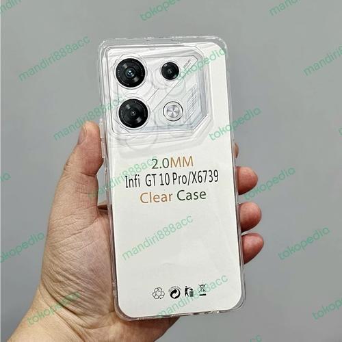 Jual CASING INFINIX GT 10 PRO CLEAR CASE HD BENING SOFTCASE SILIKON TPU ...