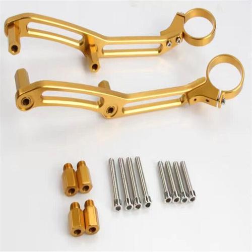 Jual Ohlins/Legend 50mm GOLD Brackets Rear Shock Remote Reservoir Mount ...