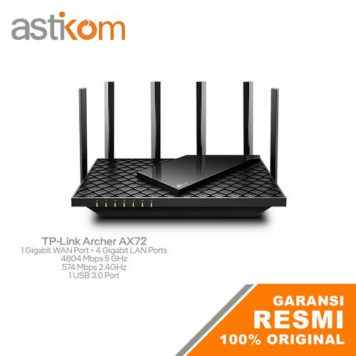 Jual TP-Link Archer AX72 AX5400 Dual Band 6-Stream Gigabit Wi-Fi 6 ...