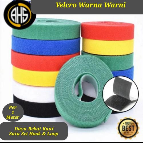 Jual Velcro Dobel Tape Warna Warni Serbaguna Tempel Kaca Tempel Dinding ...