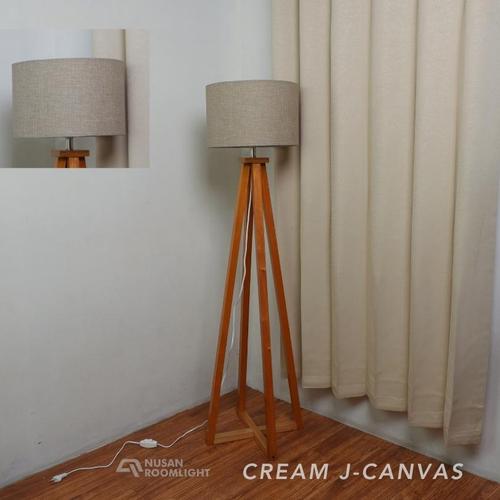 Jual Lampu Lantai Standing Floor Lamp Lampshade Ruangan Aesthetic NRL ...