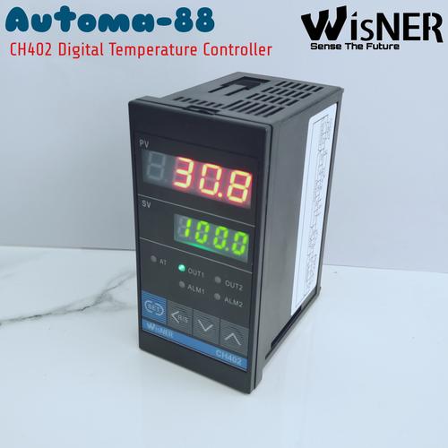 Jual REX-C400 CH402 Digital PID Temperature Controller Output Relay SSR - TC-K 0-800C - Kab ...