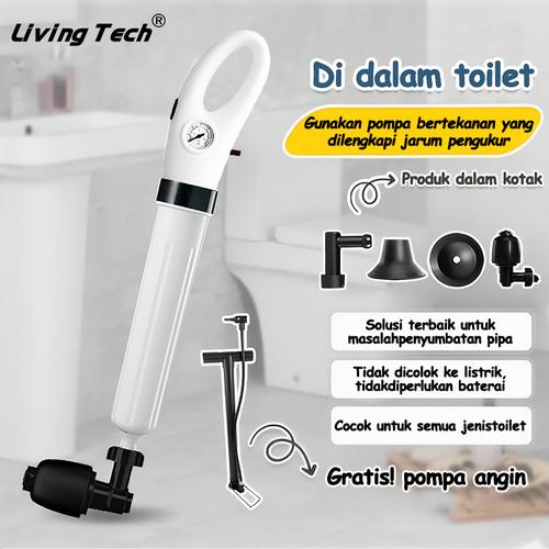 Jual Pompa Anti Sumbat Toilet/Pump Toilet Plunger / Pompa WC Mampet ...