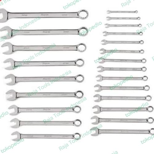 Jual Snap on-24 Pcs 12 Point SAE Flank Drive Combination Wrench Set - Kota Tangerang - Raja ...