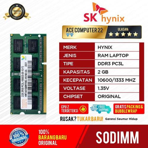 Jual Hynix Sodimm Ddr3L 2Gb Pc 10600 - Jakarta Barat - luxurystore ...