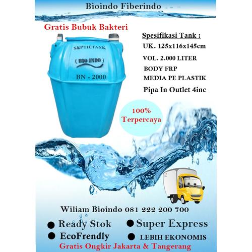 Promo septic tank, biotech, biotank, biofil, bioindo 2000 liter ...
