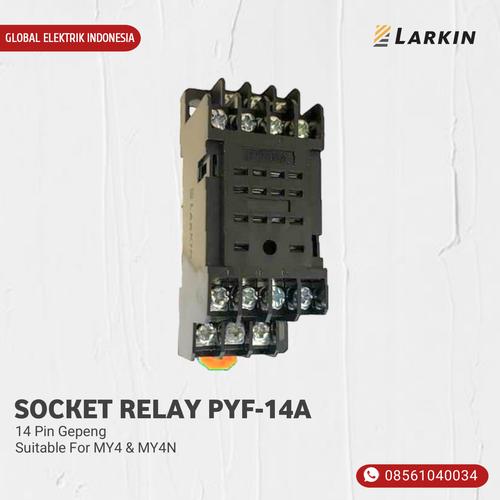 Jual Socket Relay PYF14A 14 Pin Untuk MY4 & MY4N LARKIN - Jakarta Barat - Global Elektrik ...