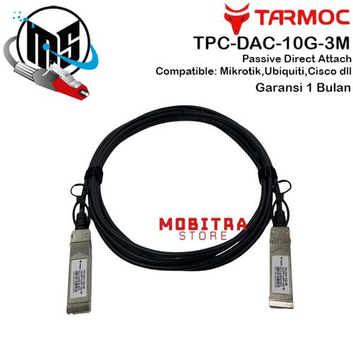 Jual Tarmoc TPC-DAC-10G-3M | SFP+ Passive Direct Attach Cable 3 Meter - Jakarta Pusat - Mobitra ...