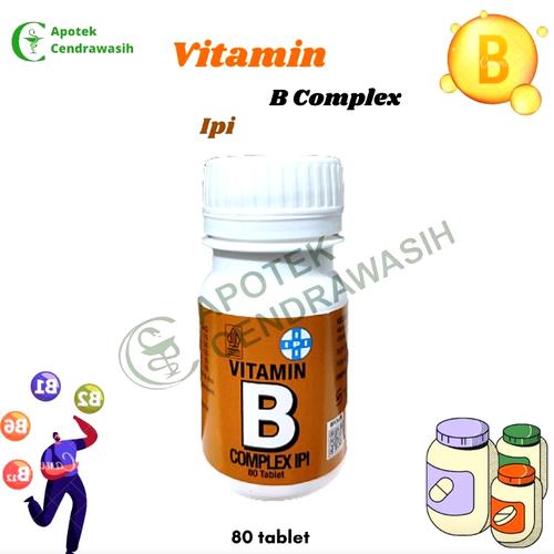 Jual VITAMIN B COMPLEX IPI ISI 80 TABLET - Kota Surabaya ...