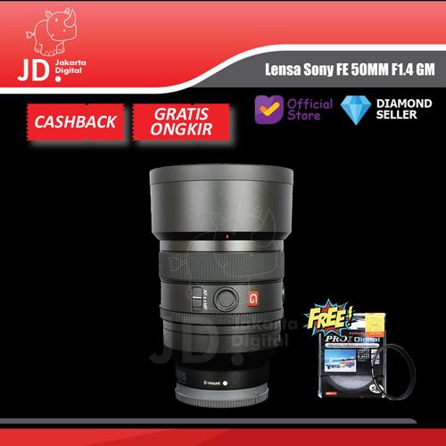 Promo Lensa Sony FE 50mm f/1.4 GM Lens - Sony FE 50mm f1.4 GM - PAKET A ...