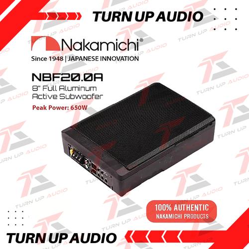 Jual Subwoofer Aktif Kolong Jok Mobil nakamichi NBF 20.0 A 8inch original - Kota Tangerang ...