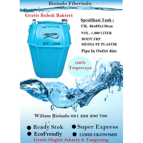 Promo septic tank biotechno, biotank, biofil, bioindo bf 06 1000 liter ...