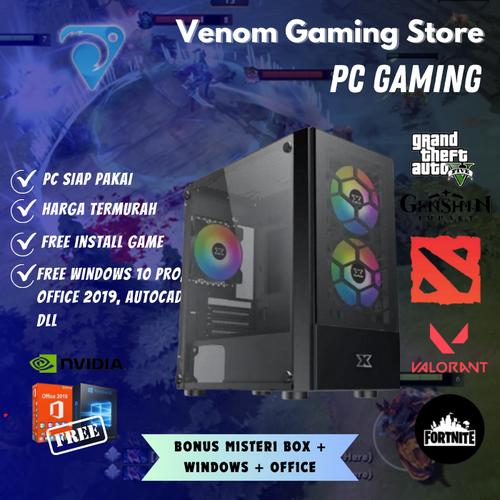 Jual PC Gaming | Intel i5 12400F | GTX 1660 Super 6GB | 512GB NVME ...