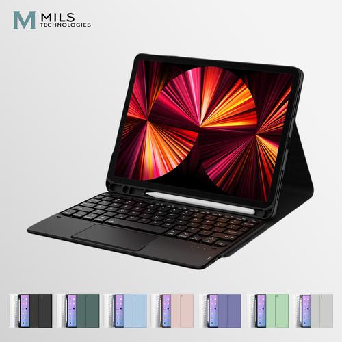 Jual MILS Touchpad Keyboard Case iPad 7 8 9 Air 10.9 3 4 5 Pro 11 2021 ...