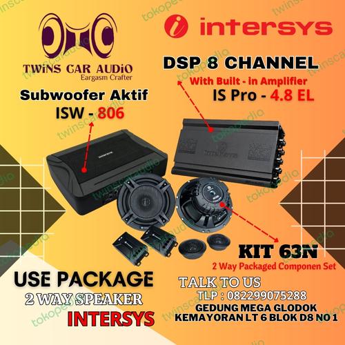 Jual PAKET AUDIO MOBIL INTERSYS PNP DAILY USE HARIAN (ELITE 1 ...