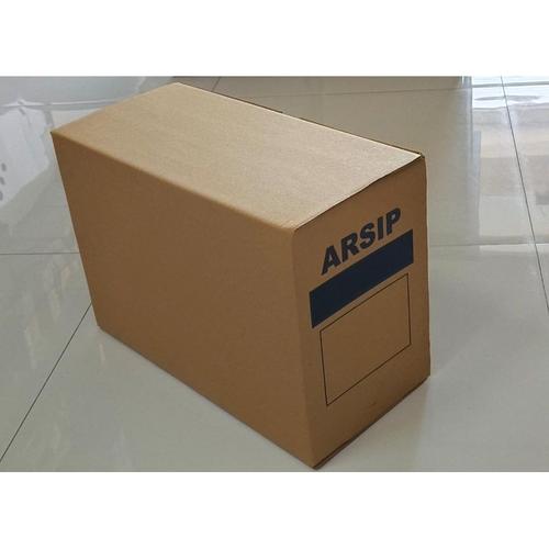 Jual Box file organizer 39x19x28 cm box file sablon arsip tebal dus ...