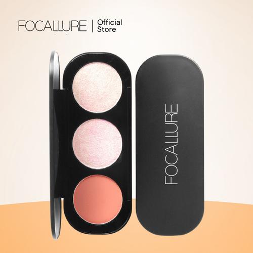 Jual FOCALLURE Blush & Highlighter Palette FA26 - #02 - Jakarta Utara ...