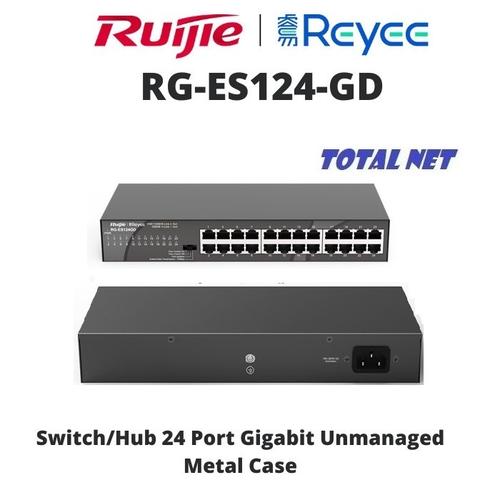 Jual Ruiji RG-ES124GD ES124GD 24 Port Gigabit Metal Case Unmanaged ...