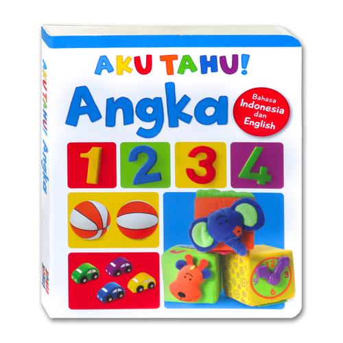 Jual Bilingual numbers belajar angka benda bahasa indo dan inggris ...