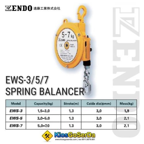 Promo SPRING BALANCER ENDO EWS-3 (1,5-3,0KG) STROKE 1,3M | EWS 3 JAPAN ...