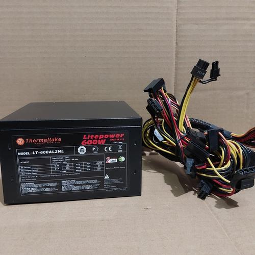 Jual power supply psu pure 600watt thermaltake litepower 600w 2x8pin ...