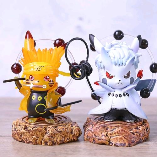 Jual figure chibi pikachu naruto six path of sage obito jinchuriki ...