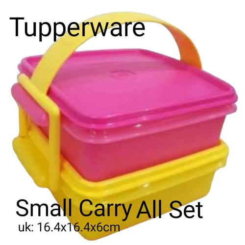 Jual Tupperware Small Carry All Set | Rantang Makan - Seal putih - Kota ...