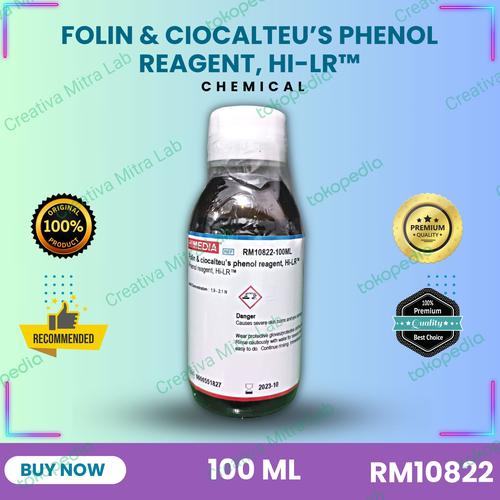 Jual Folin & ciocalteu’s phenol reagent|Phenol reagent Hi-LR, 100 ml ...