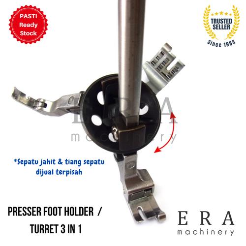 Jual Rumah sepatu jahit 3 in 1 / presser foot holder mesin jahit jarum ...