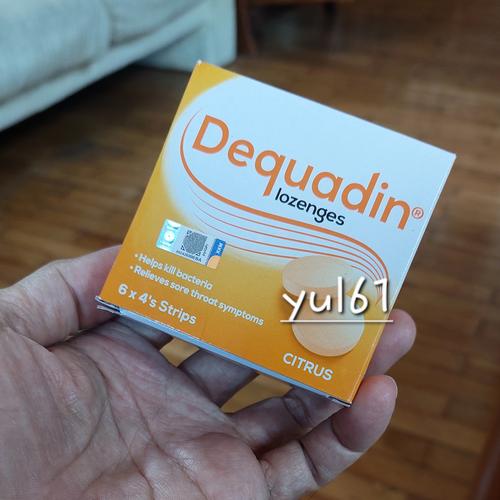 Jual Dequadin Strip / Tube 24 tablet lozenges - Kota Depok - yul61 ...