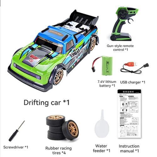 Jual RC Car JJRC Q123 RTR 1:16 2.4G 4WD Spray Drift LED Light Off-Road ...