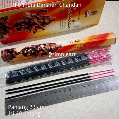 Jual Hio India Darshan Chandan 23cm 20batang - Jakarta Barat - Simple ...